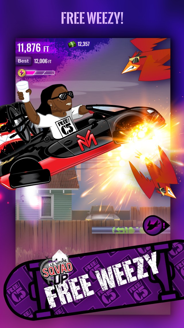 Free Weezy - Lil Wayne's Sqvad Up Android Game APK (com.utilitynyc ...