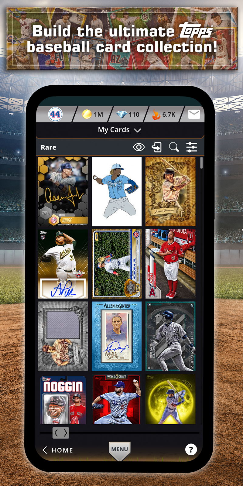 Topps® BUNT® MLB Baseball Card Trader Android Game APK (com.topps.bunt ...