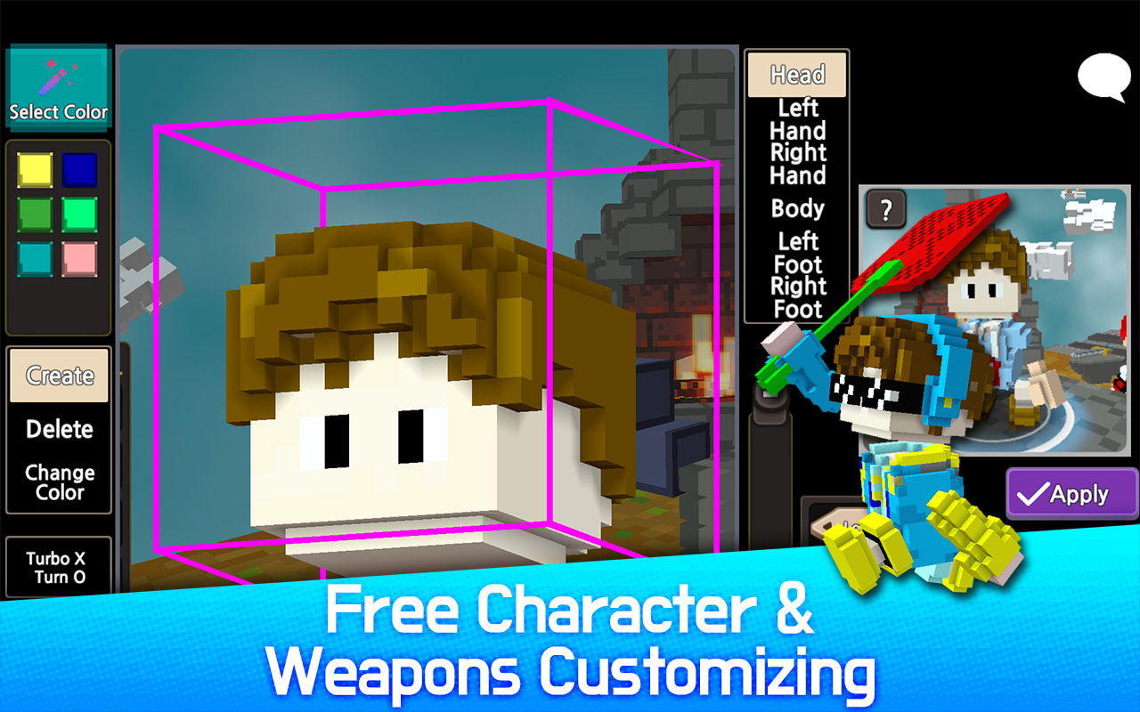 Hero Craft : Weapon, Character Skin Craft RPG Android Game APK (ko ...