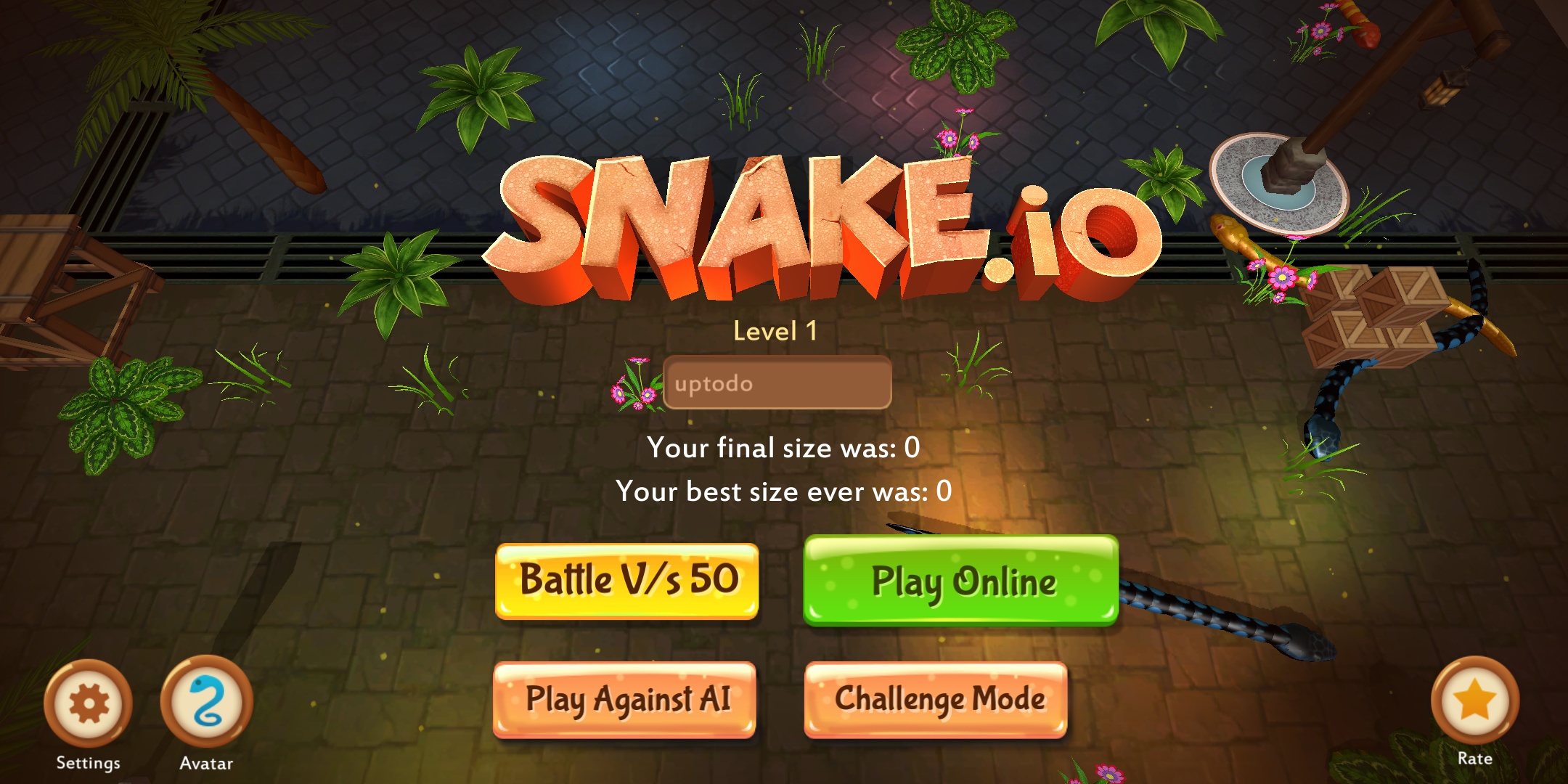 3D Snake . Io - war simulator Android Game APK (com.timuzgames.snake.io ...
