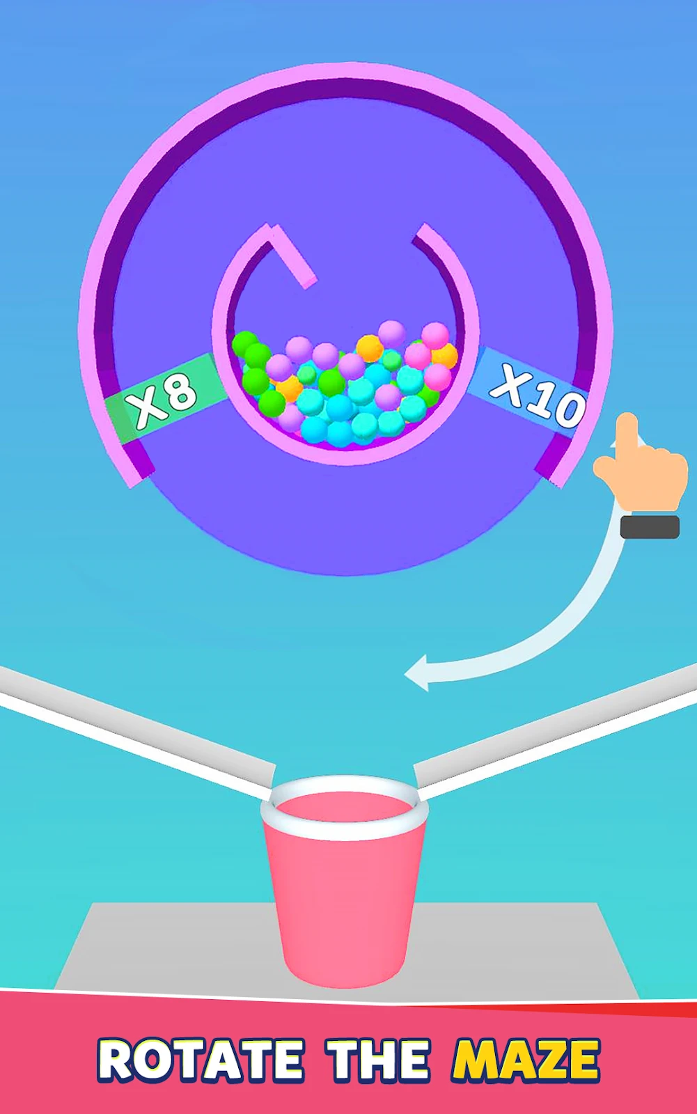 Maze Ball 3D Android Game APK (com.KatanLabs.mazeball3d) by BRAVO UNICORN PTE. LTD. - Download ...