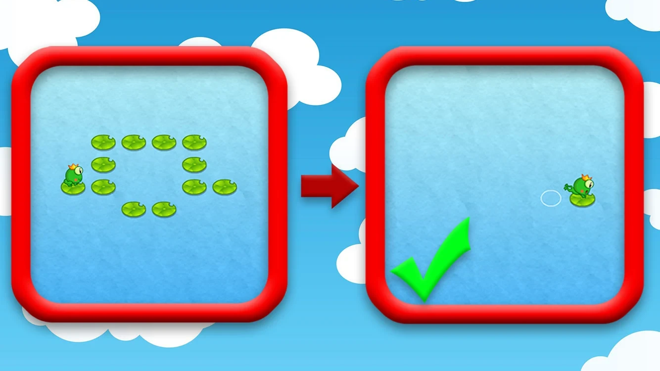 Jeux de logique 2 Android Jeu APK (air.CreativeTech.LogicPuzzlesFrog ...