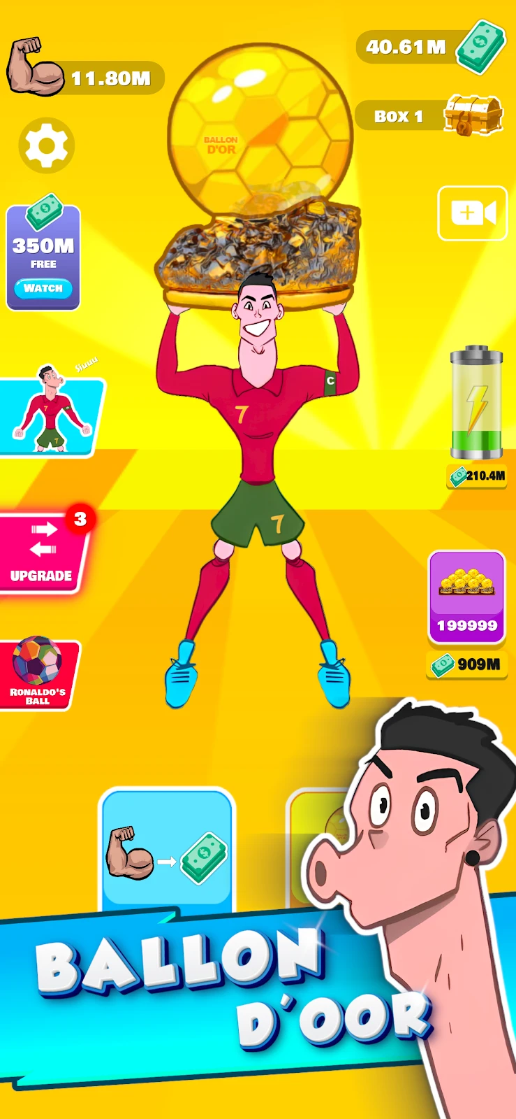 Lifting Ronaldo Android Game APK (com.aimboomm.trainingronaldo) by AIM ...