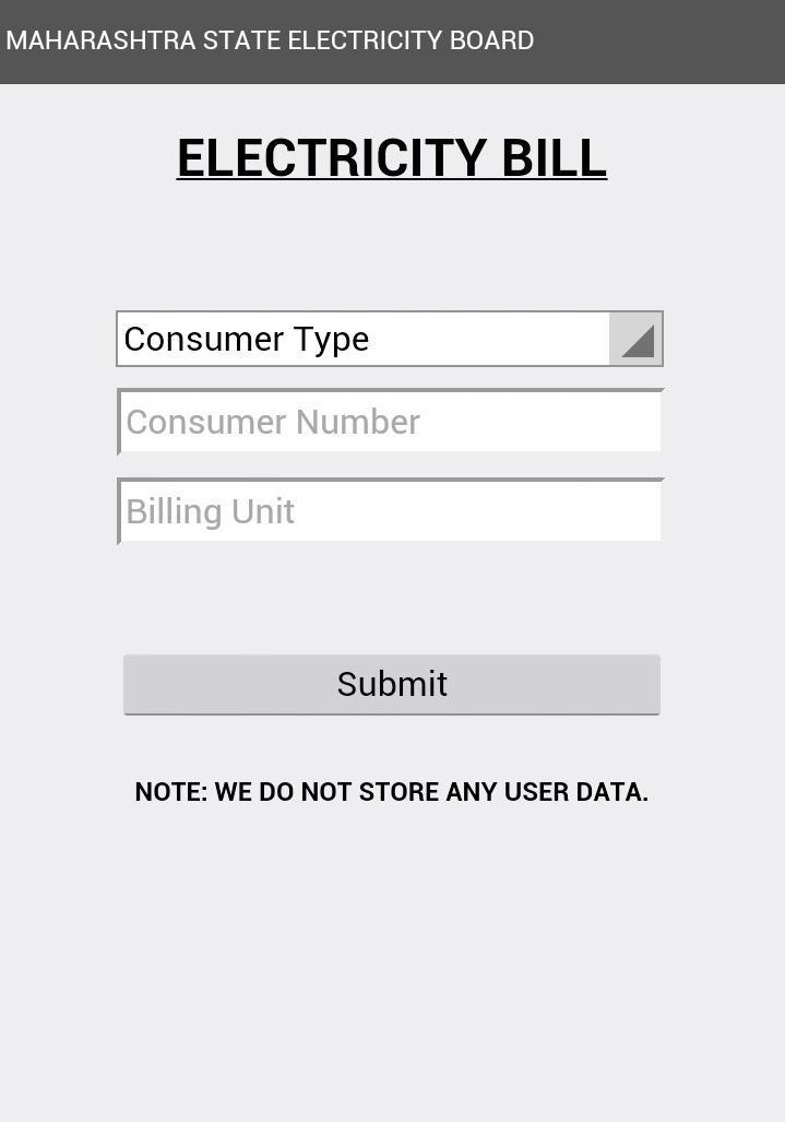 Electricity Bill Of Maharashtra at Vivian Said blog