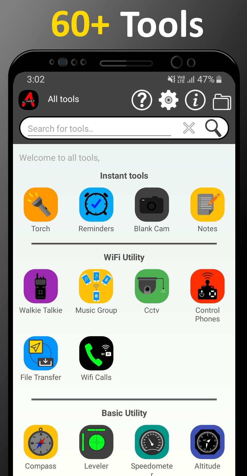 App tools android