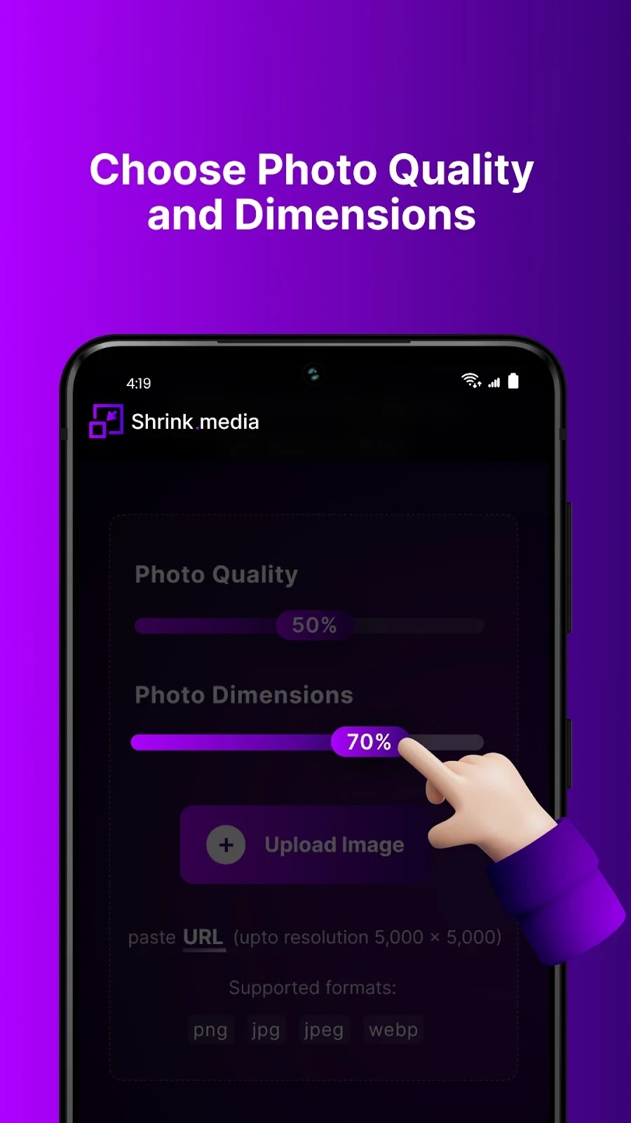 Shrink.media (Compress Images) Android App APK (com.pixelbin.shrink ...