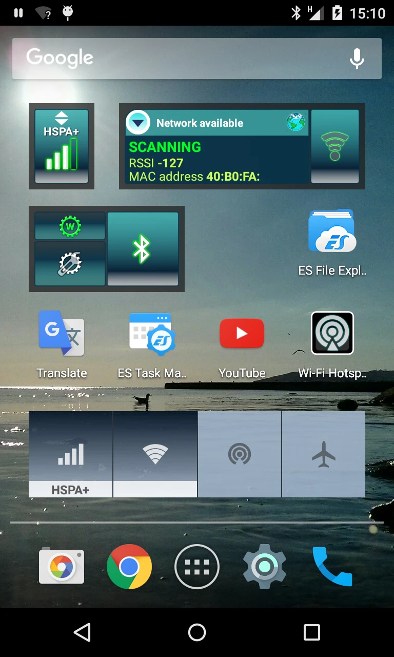 Mobile Data Widget Android Theme