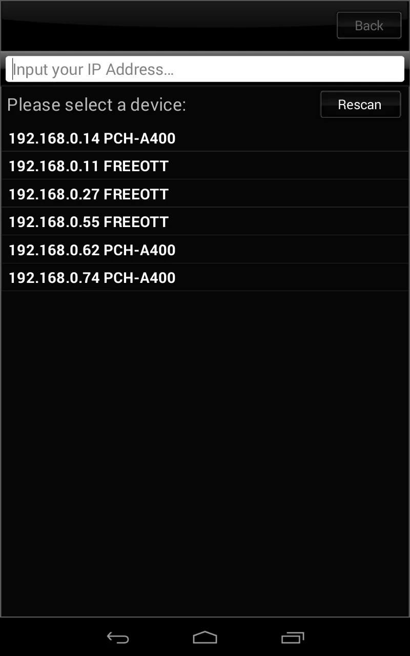 Popcorn Hour Remote Control Android App APK (com.syabas.mobilerc) von ...