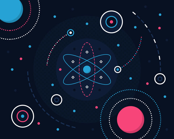 Galactic Atoms Wallpaper - Download to your mobile from PHONEKY