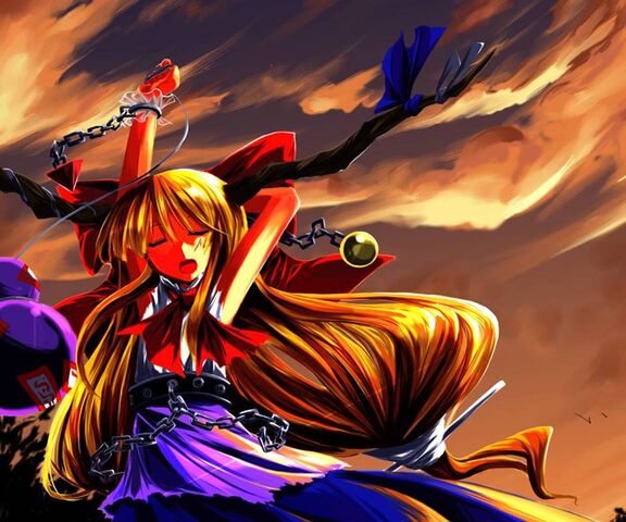 Touhou Suika 2 Wallpaper Download To Your Mobile From Phoneky