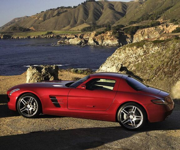 Mercede Sls Amg Wallpaper - Download to your mobile from PHONEKY