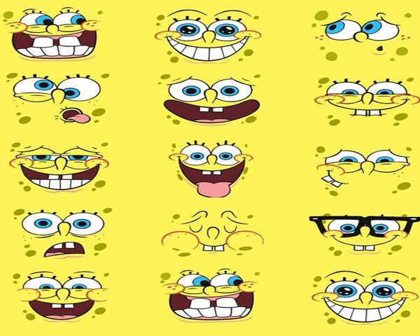 Spongebob Faces Background