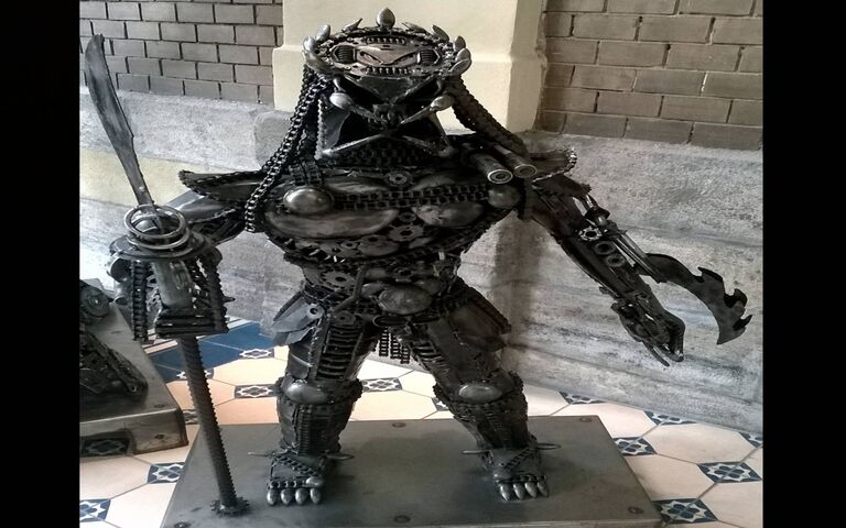 The Little Machine: A Mechanical Warrior Wallpaper - Download to your ...