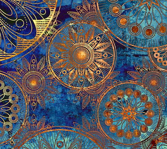 Celestial Patterns: A Dance of Color and Design 🌌 Wallpaper - Download ...