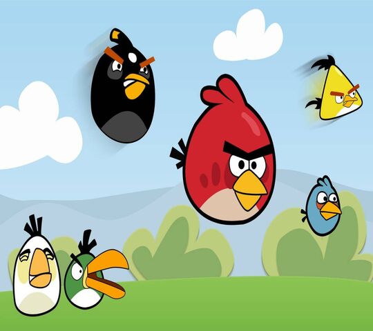 Yellow Bird In Angry Birds Wallpapers Hd Wallpapers Id