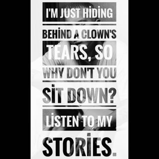 Behind the Clown's Tears: Eminem's Stories 🎤🎭 Wallpaper - Download to your mobile from PHONEKY