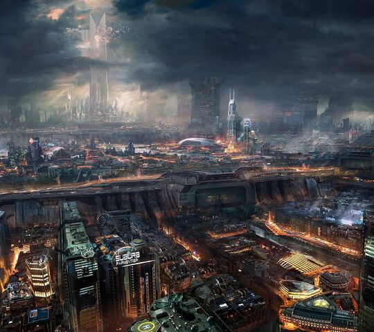 Future Skyline Wallpaper - Download to your mobile from PHONEKY