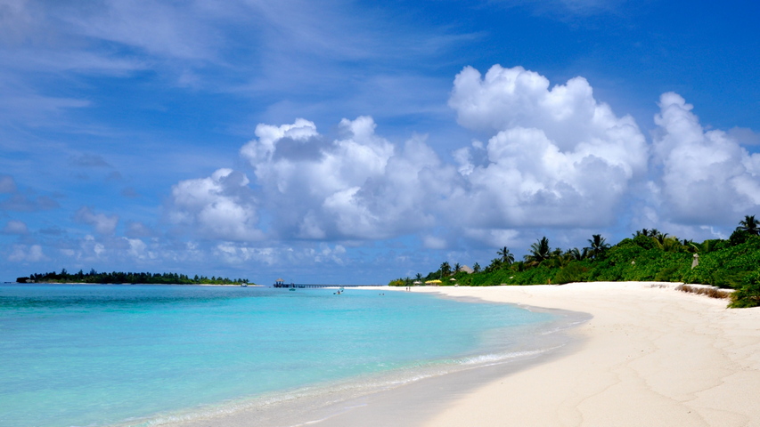 Wallpaper Pantai Biru Download Iphone 5s 5c 5 Wallpaper Pemandangan