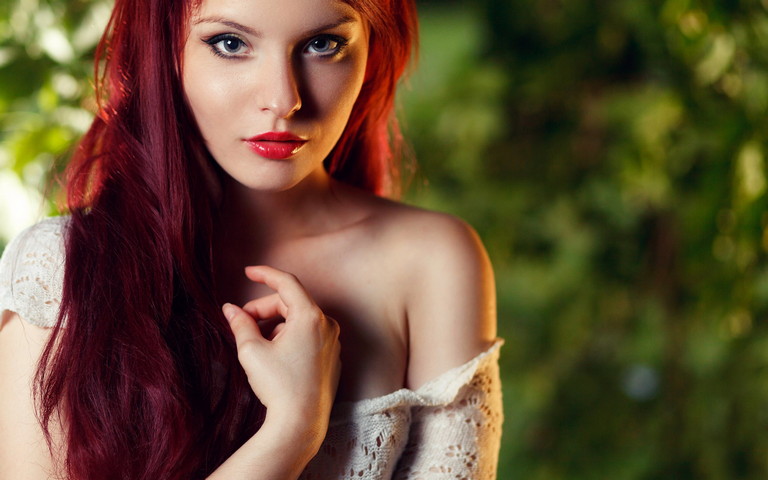 Redhead Girl Wallpaper Download To Your Mobile From Phoneky