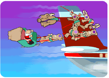 Santa Crash GIF - Download & Share on PHONEKY