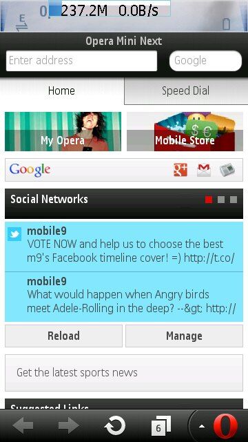 Opera Mini Next Logo